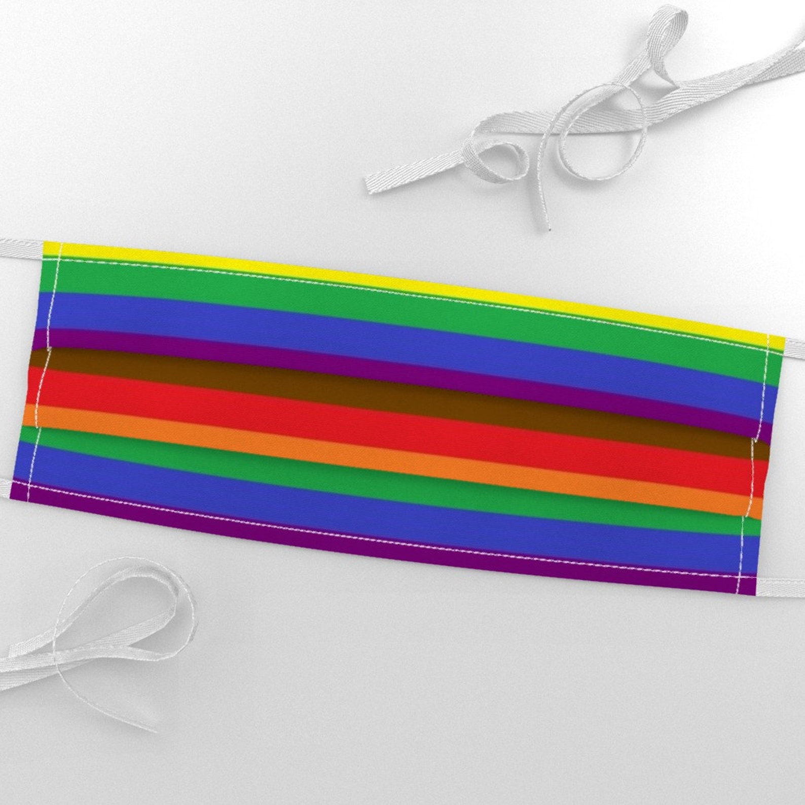 Lgbt Fabric Rainbow Pride Stripes By Abandonedwarehouse | Etsy