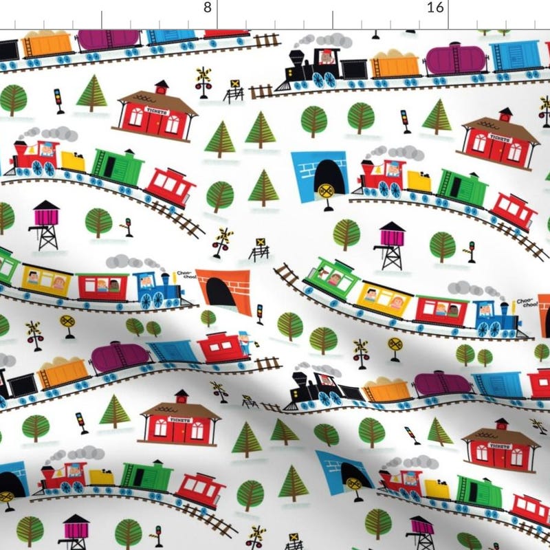 Train Quilt - Etsy