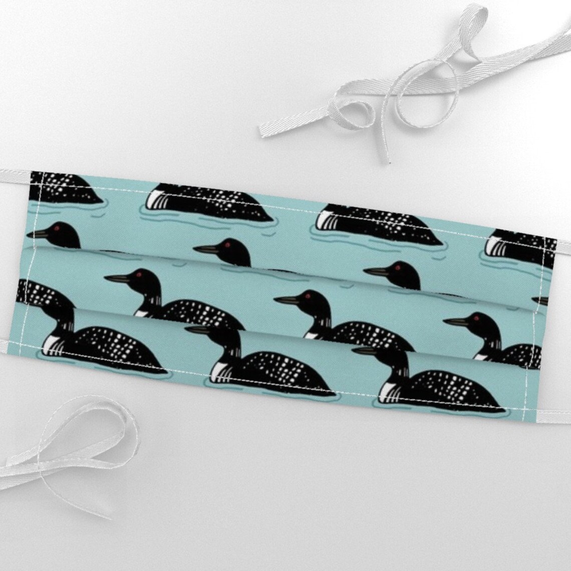 Loon Fabric Loon by Kelly Korver Loon Water Fowl Lake Bird - Etsy