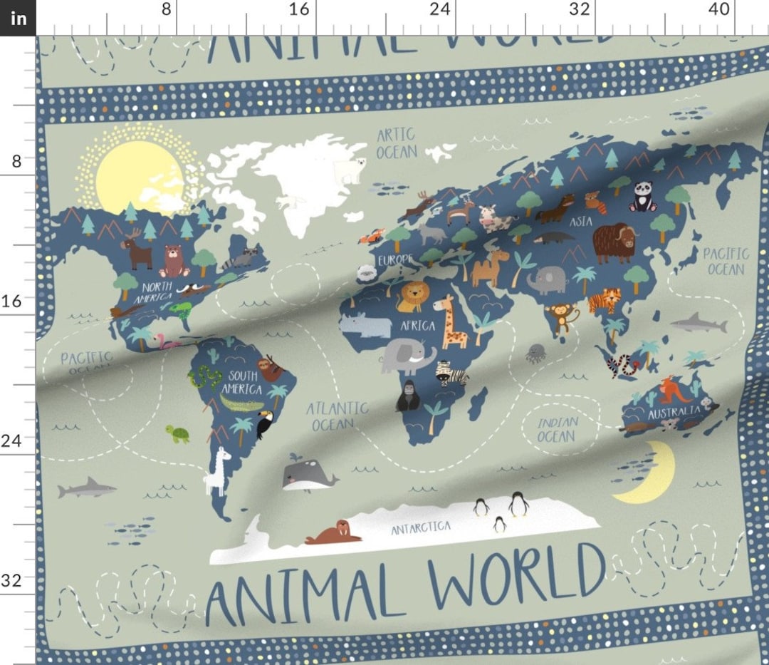 DIY Kid's Playmat Project - Animal World Education Seek & Find ...