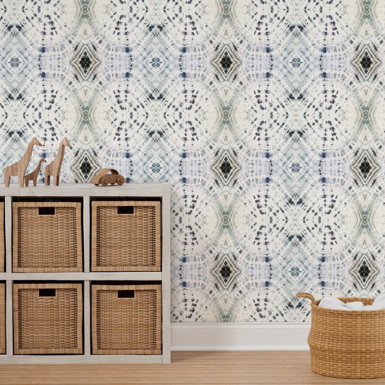 Tie Dye Wallpaper Marble 8512 Michelle Mathis by - Etsy