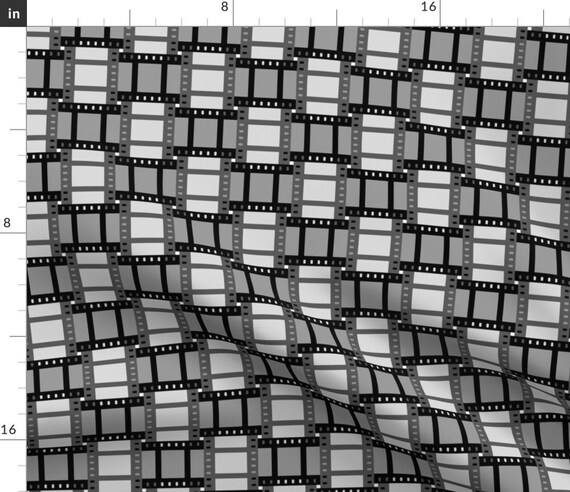 Greyscale Fabric Film Cell Weave Grey by Sef Greyscale - Etsy