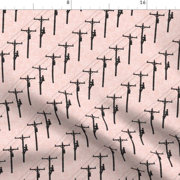 Lineman Fabric - Etsy
