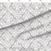 Grey Damask Fabric Damask Ikat by Stitchstapleglue Modern Ikat Damask ...