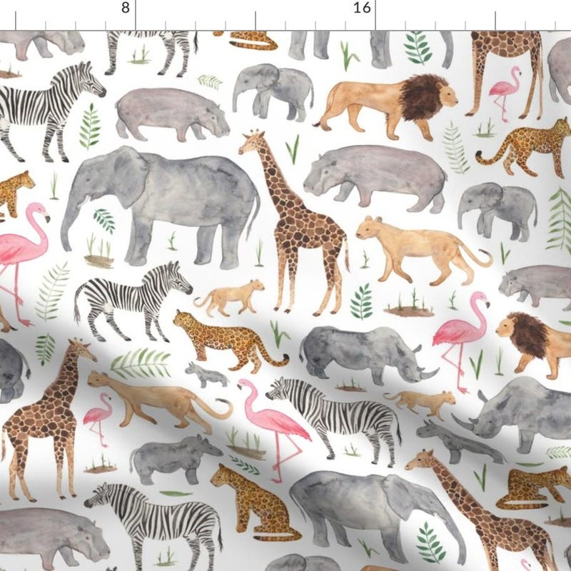 Safari Fabric - Etsy
