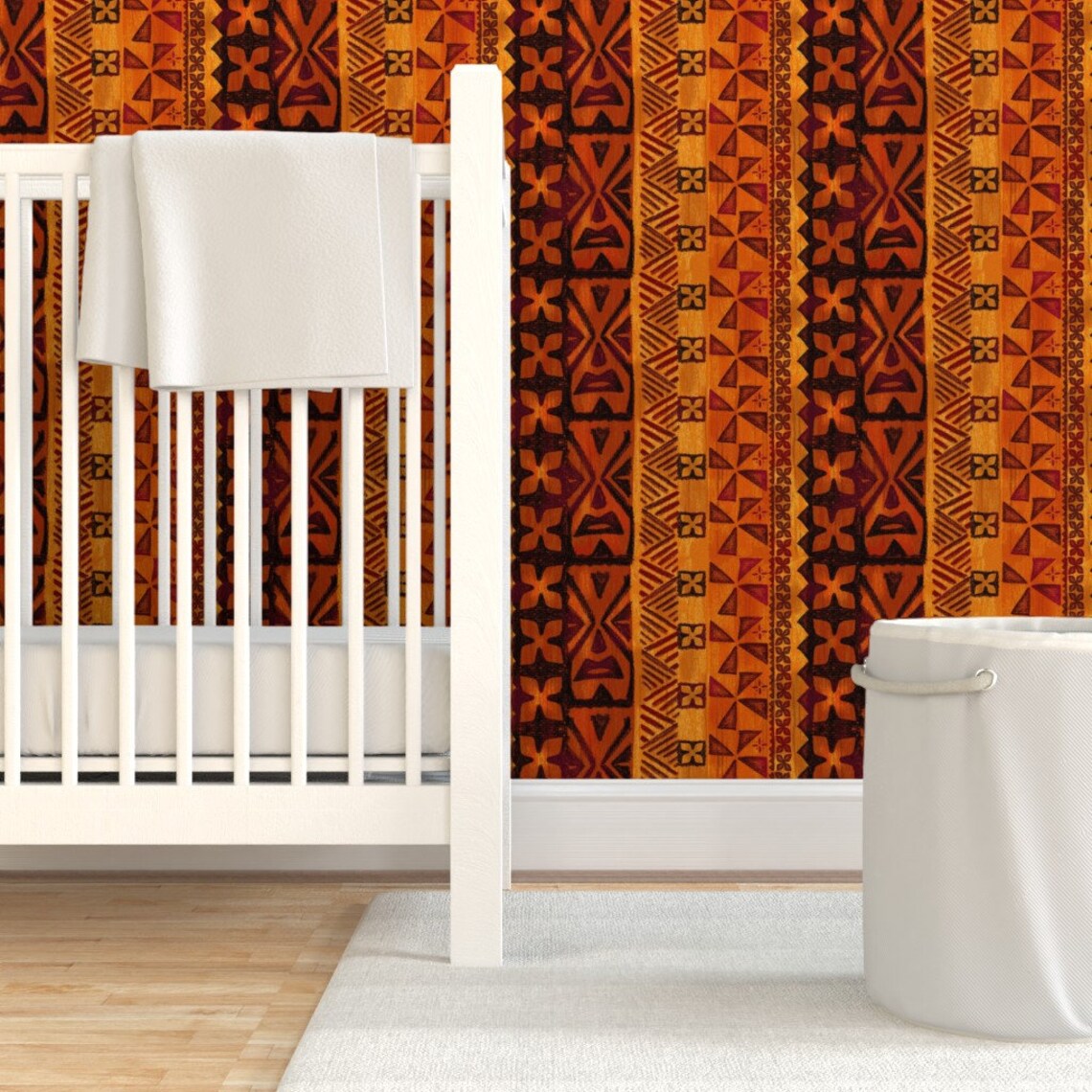 Tiki Tapa Wallpaper Tapa Flower by Woodyworld Tiki Tapa - Etsy