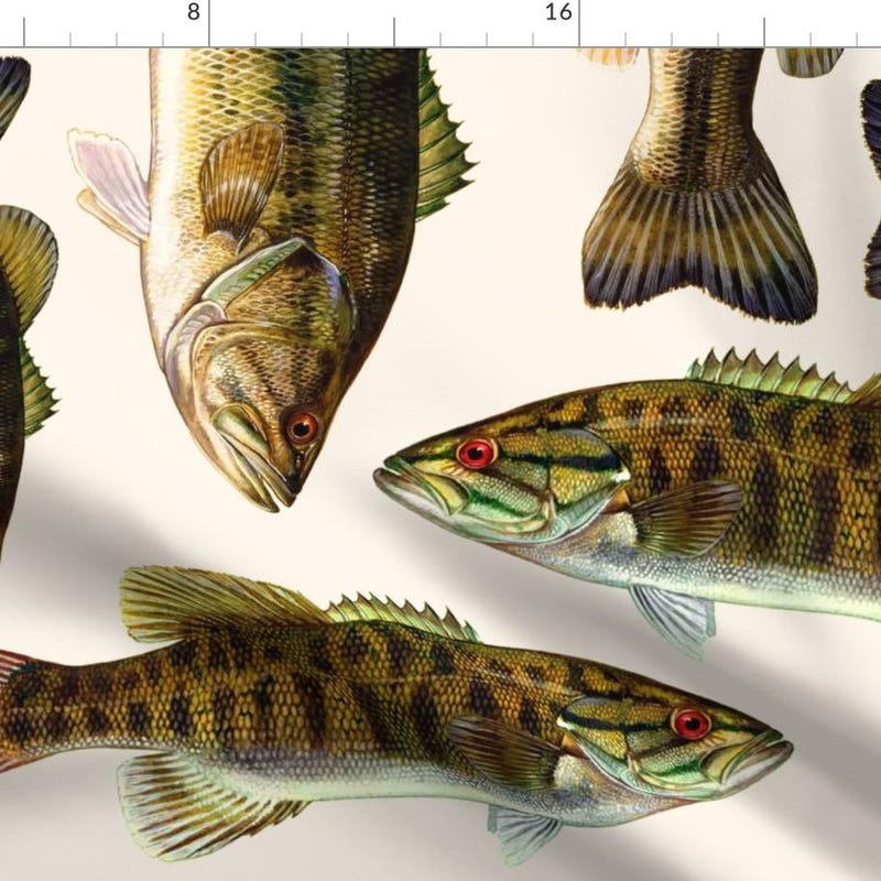 Fish Fabric - Etsy