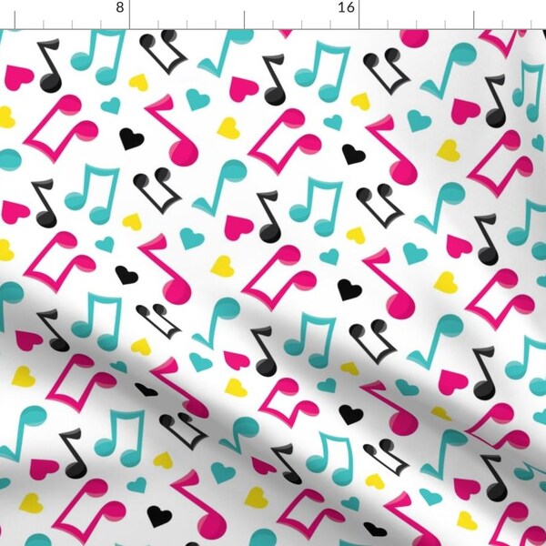 Music Note Fabric - Etsy