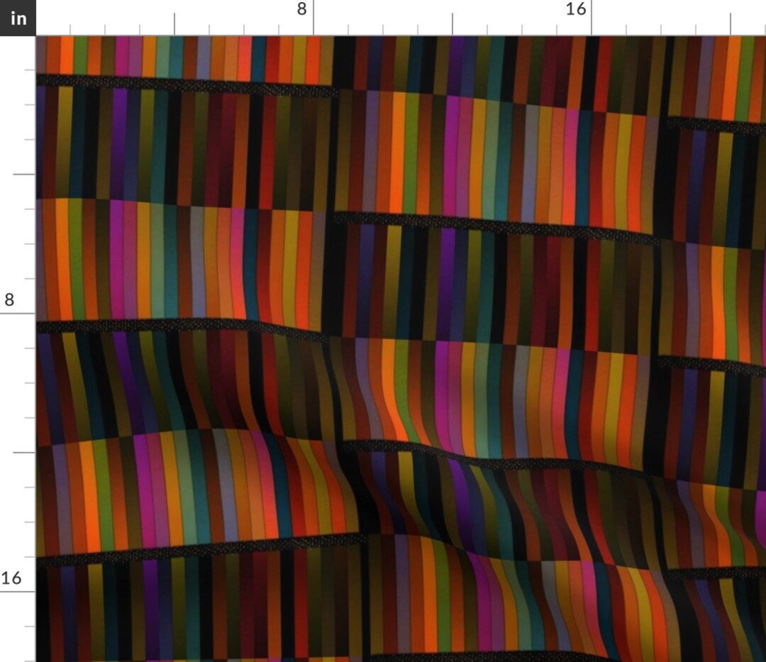 African Fabric the Vibrance of Africa by Charldia Colorful Dark Rainbow ...