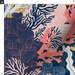 Coral Reef Underwater Illustration Fabric - Coral by J9design - Coral ...