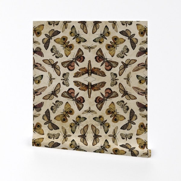 Moth Wallpaper - Etsy