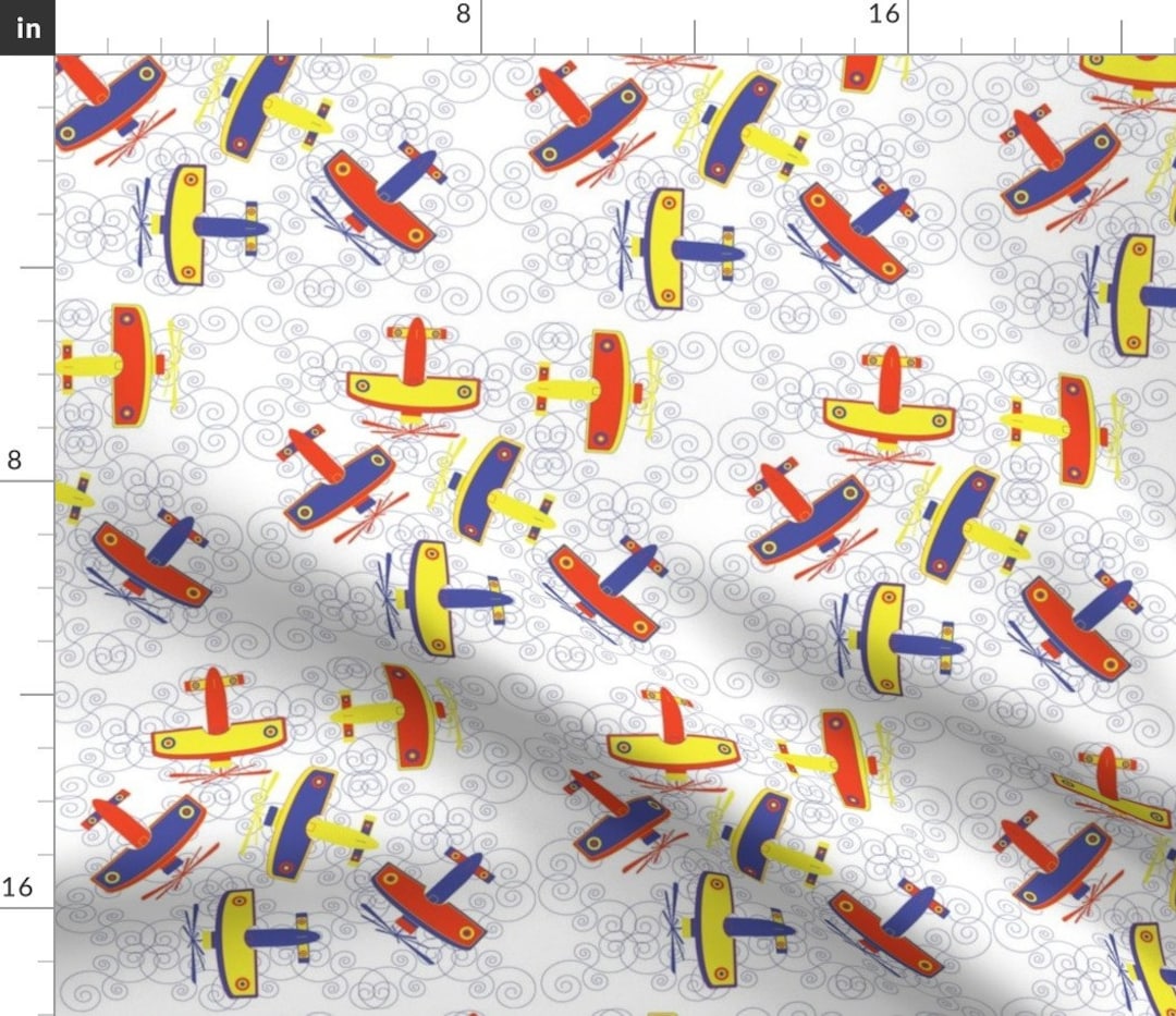 Airplanes Fabric Aviation by Akwaflorell Aviation Plane Flying Airplane ...