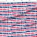 Mottled Stripes Fabric Red and Dark Blue Tie Dyed Stripes by ...