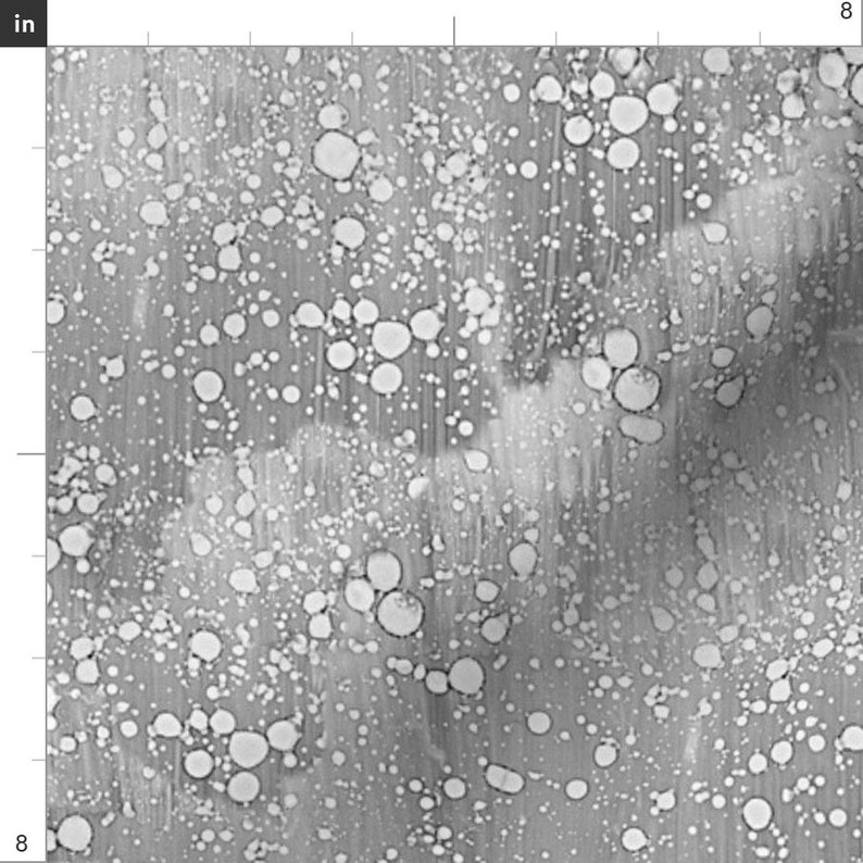 Grey Rain Splatter Fabric Rain Splatter in Grey by | Etsy