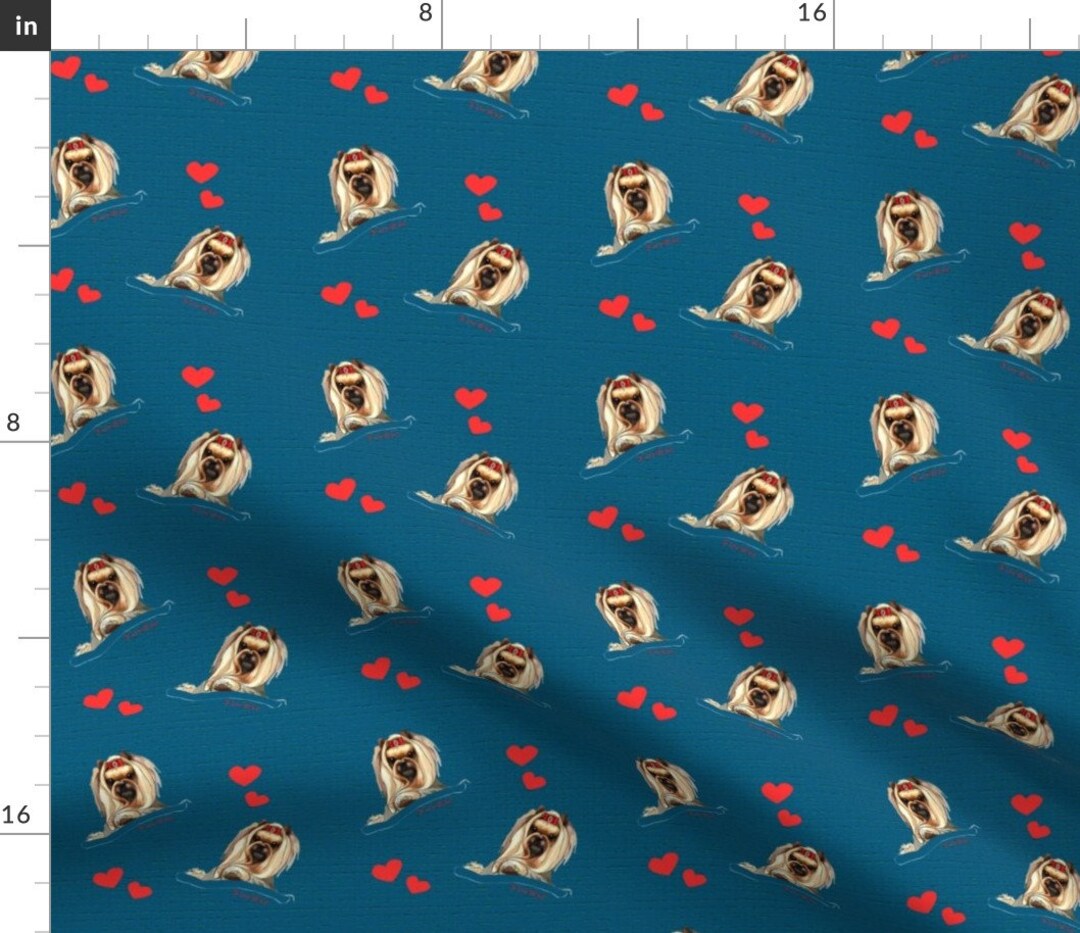 Yorkie Fabric Yorkie Phar Lap by Catialee Yorkie Champion Dog Breed Pet ...
