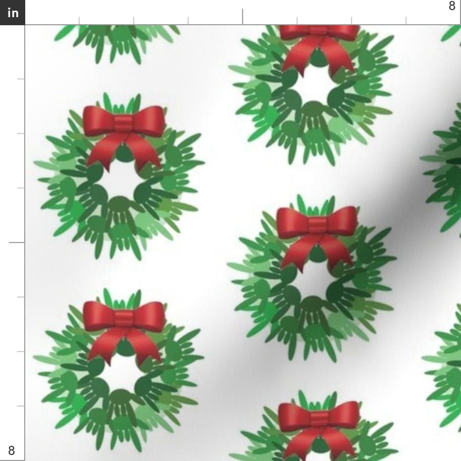 Sign Language Fabric - Asl I Love You Wreath by Marykane - Asl ...