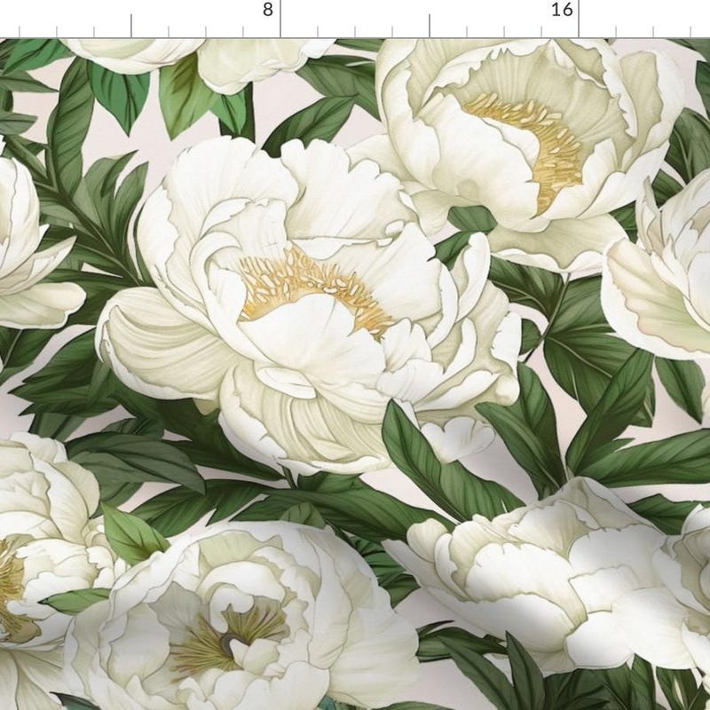 White Fabric - Etsy