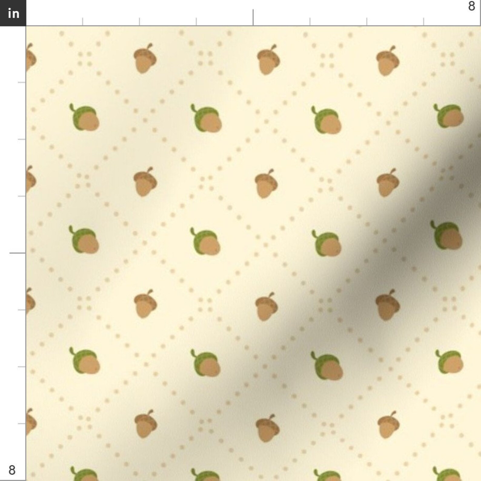 Acorn Nursery Decor Fabric Acorns by Macywong Gender - Etsy