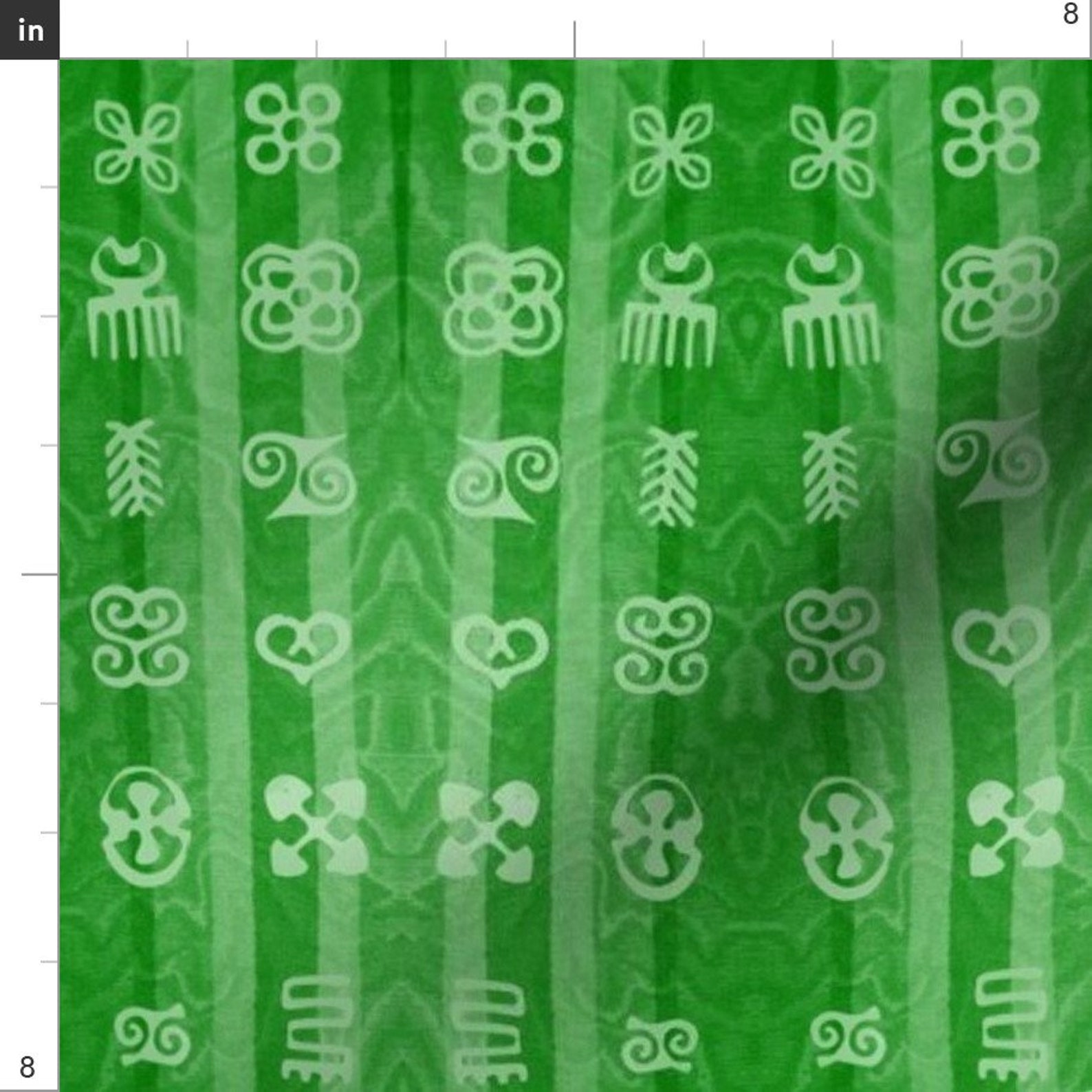 Adinkra Fabric Adinkra Study by Africanamericanfabric | Etsy