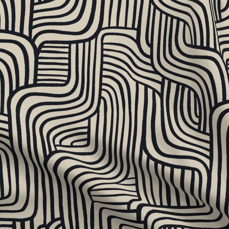 Modern Fabric - Etsy