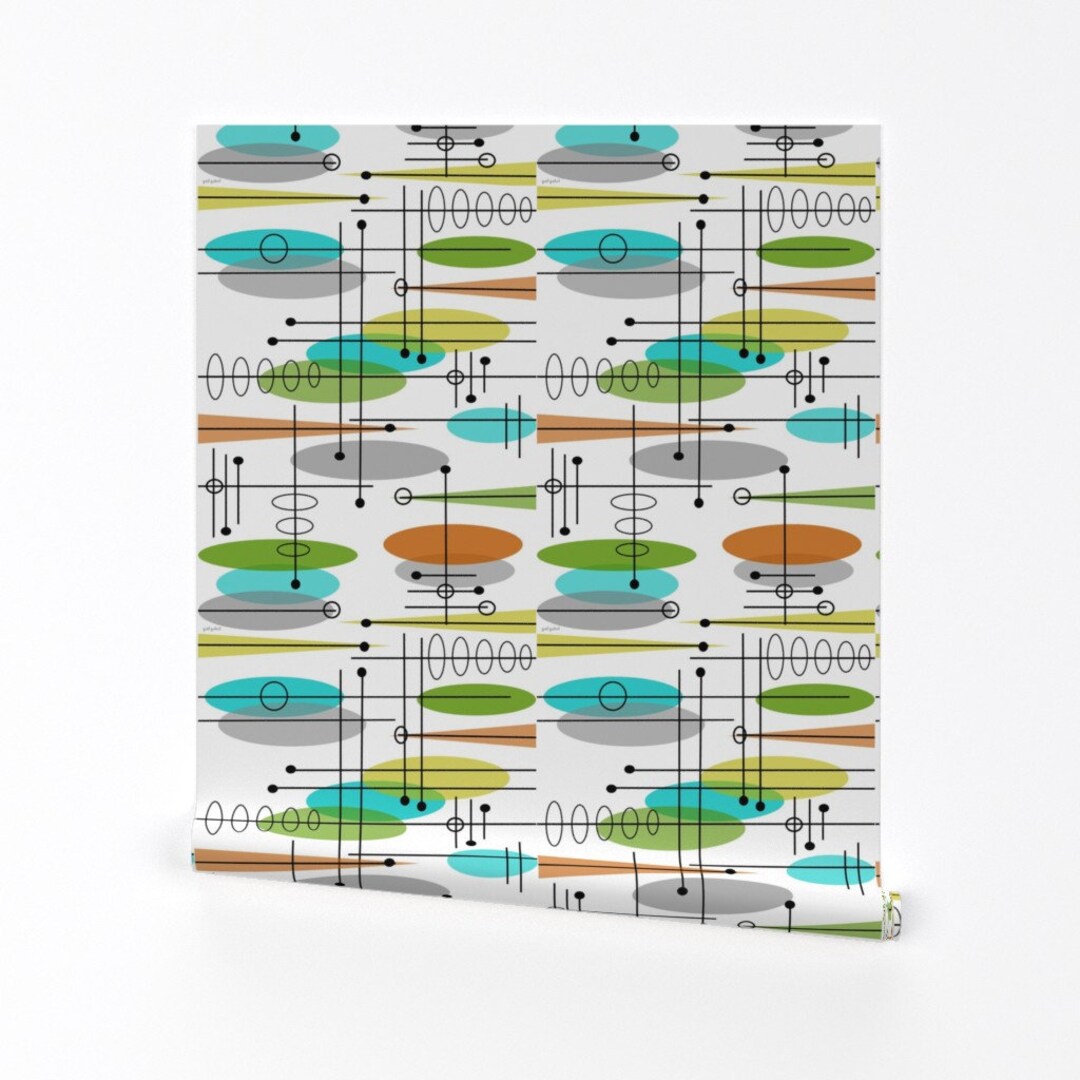 Space Wallpaper Space Age Atomic by Hot4tees Bgyahoo Com Retro Custom ...