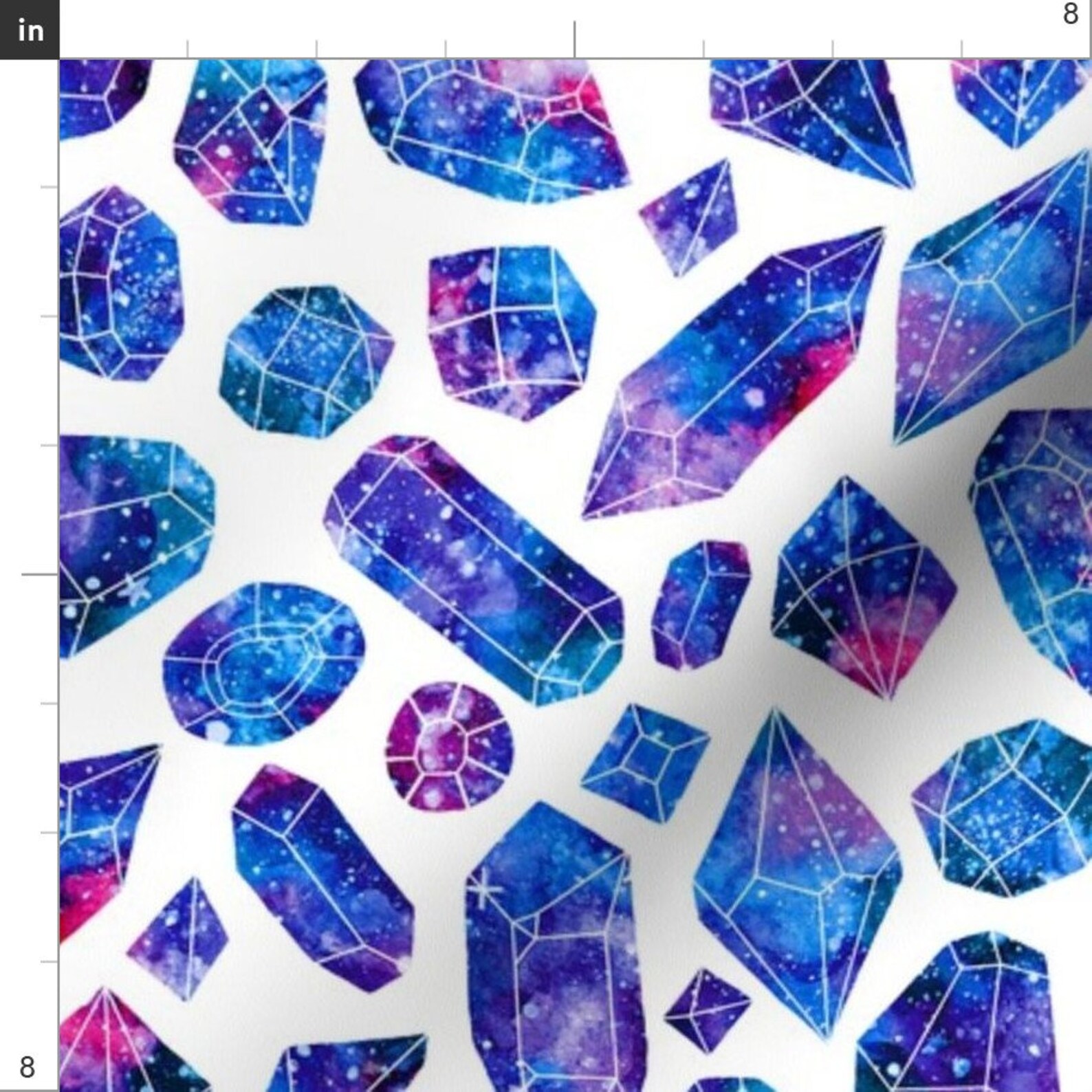 Universe Fabric Magic Crystal by Runlenarun Galaxy Crystal - Etsy