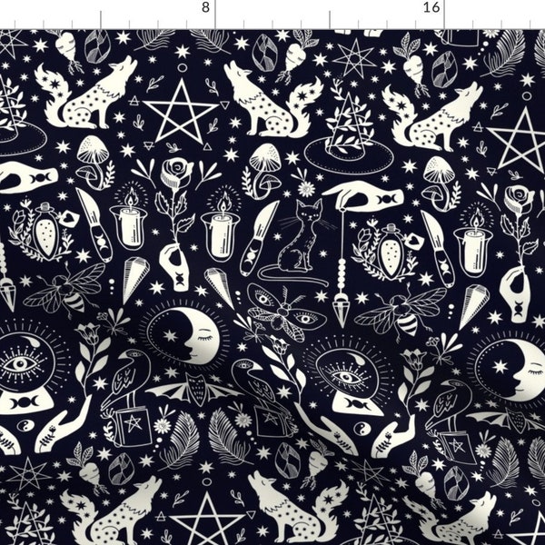 Witchy Fabric - Etsy