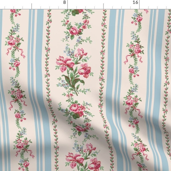 Regency Stripe Fabric - Etsy