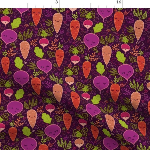 Root Vegetable Fabric - Etsy