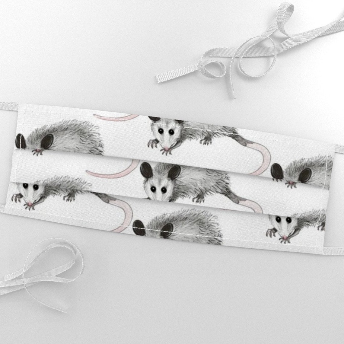 Possum Fabric Possum by Rachel Wilson Possum Woodland - Etsy