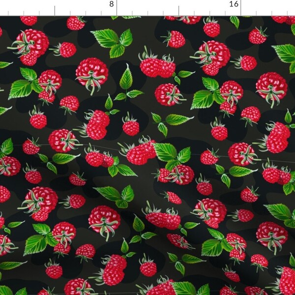 Raspberry Fabric - Etsy