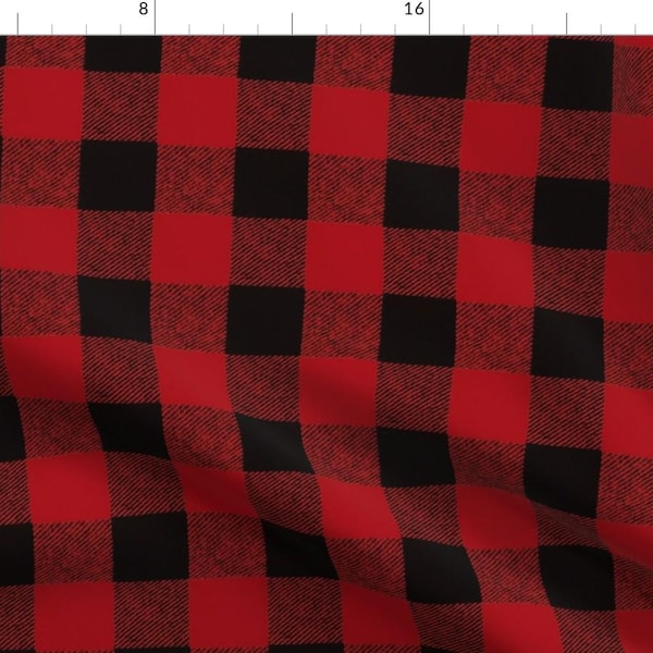 Buffalo Check Fabric - Etsy
