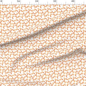Shrimp Fabric Skimpy Shrimpy by Annaboo Shrimp Ocean Aquatic Life Food ...