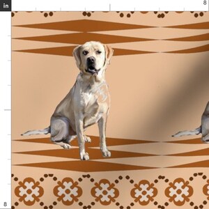 Yellow Lab Pup Fabric Yellow Lab by Dogdaze Yellow Lab - Etsy