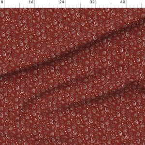Western Fabric - Western Paisley Small - Classic by Thecalvarium ...