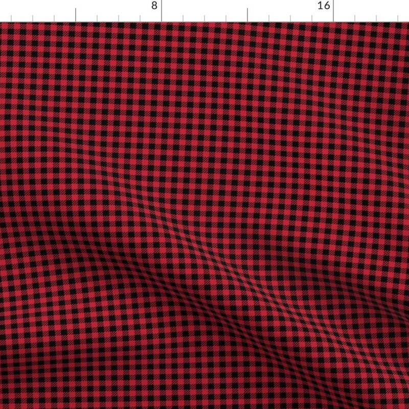 Plaid Cotton Fabric - Etsy