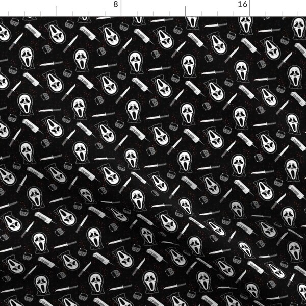Horror Fabric - Etsy