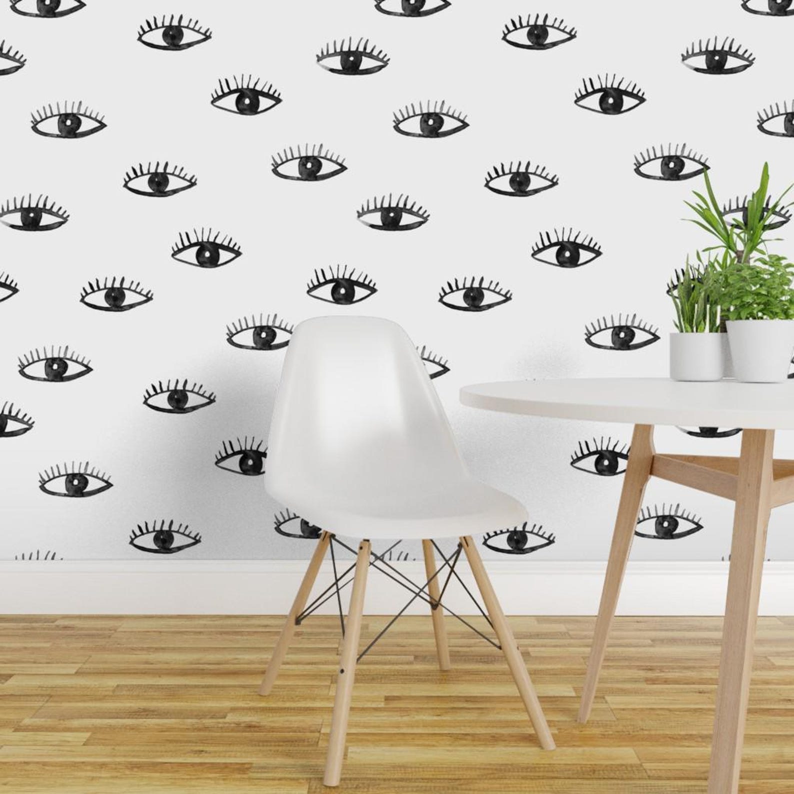 Eye Wallpaper - Big Eyes Watercolor by Katerinaizotova - Watercolor ...