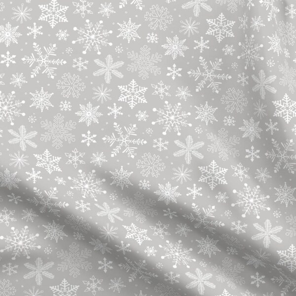 Snowflake Fabrics - Etsy