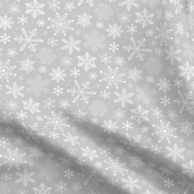 Snowflake Fabrics - Etsy