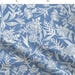 Blue Floral Toile Upholstery Fabric- French Toile Florals by ...