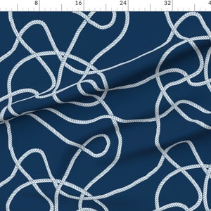 Nautical Ropes Fabric Tangled Ropes by Nendo Sailing Maritime Seafaring ...