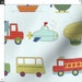 Transportation Fabric on the Go by Littlerhodydesign Transportation ...
