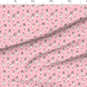 Ballet Fabric Ballet // Dancing Dancer Ballet Girls Music | Etsy