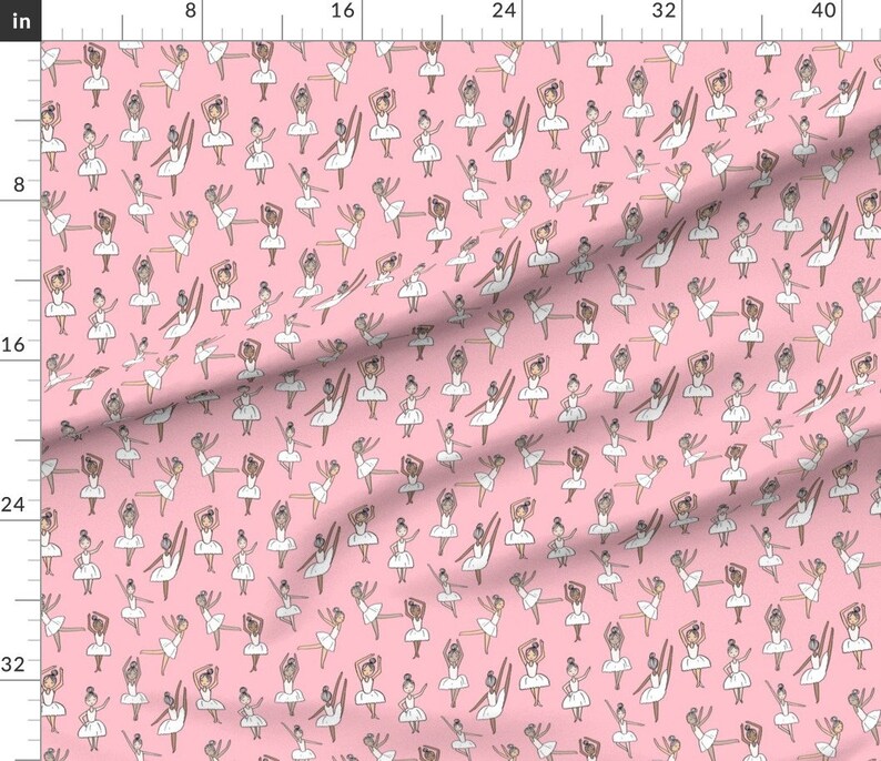 Ballet Fabric Ballet // Dancing Dancer Ballet Girls Music | Etsy