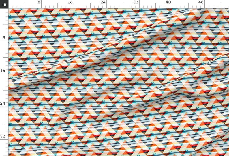Abstract Geometric Fabric -woven Angles 1 by Lapetitelecour- Abstract ...