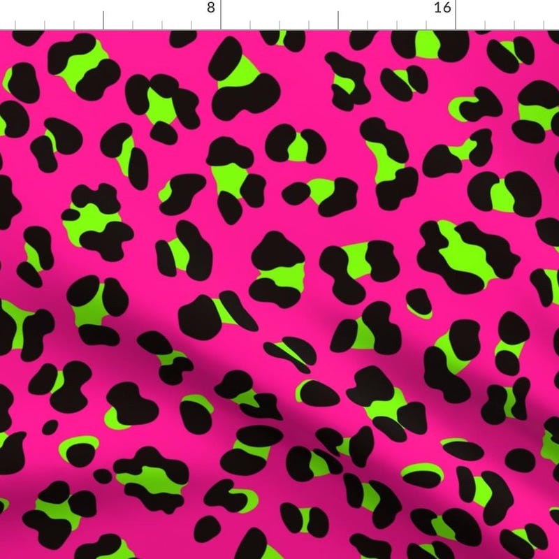Neon Cotton Fabric - Etsy