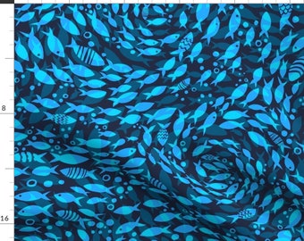Tropical Fish Fabric | Etsy