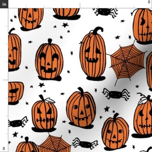 Pumpkins // Halloween Kids Cute Scary Spooky October Fall - Etsy