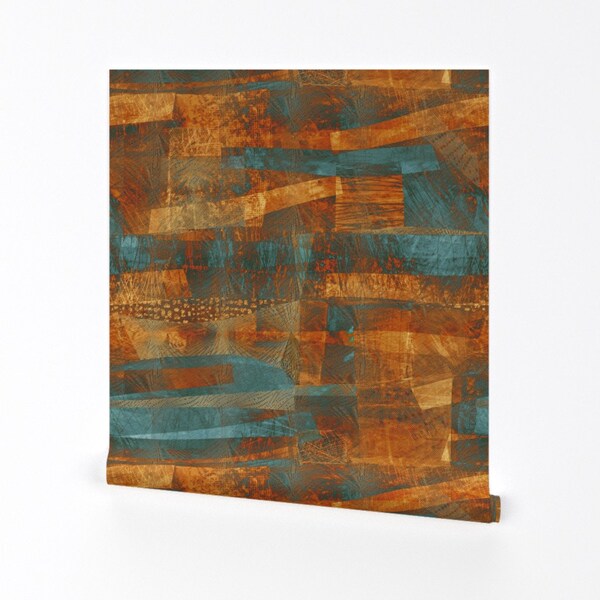 Color Blocking Wallpaper - Etsy